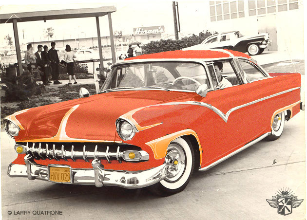 Bill Burnett's 1955 Ford - Kustomrama